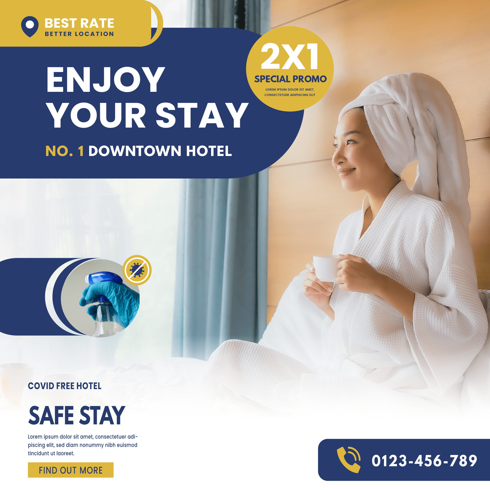 Downtown Hotel Daytona - CARING ADS | Service of WTD Marketing